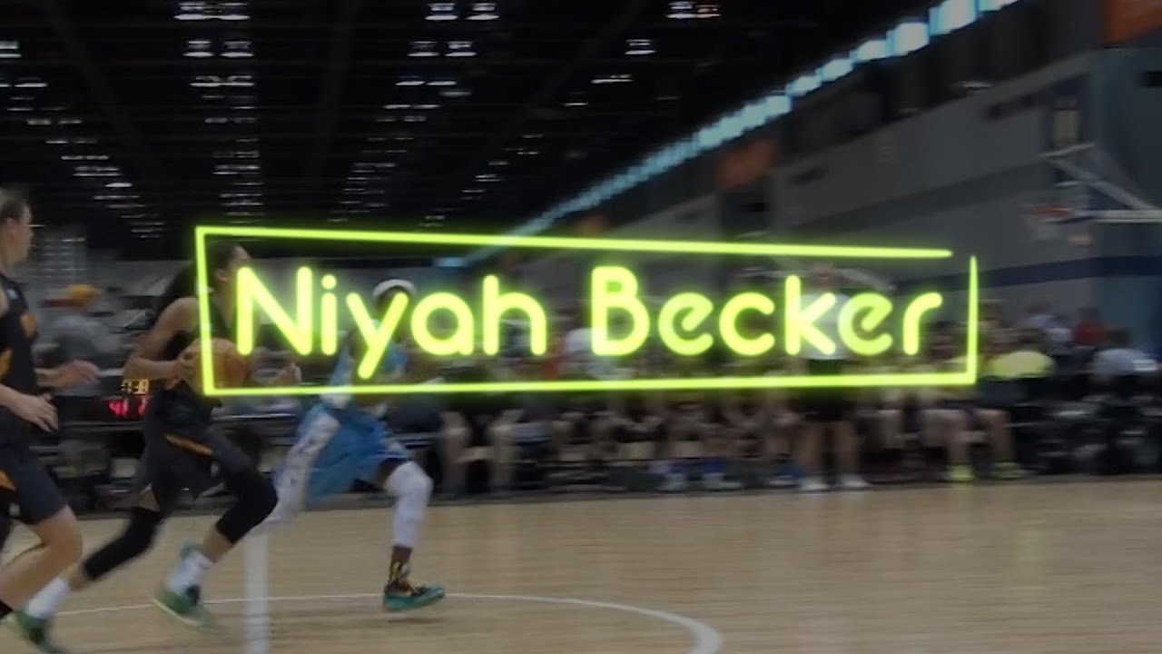 Niyah Becker | 2015 Basketball Promo - YouTube