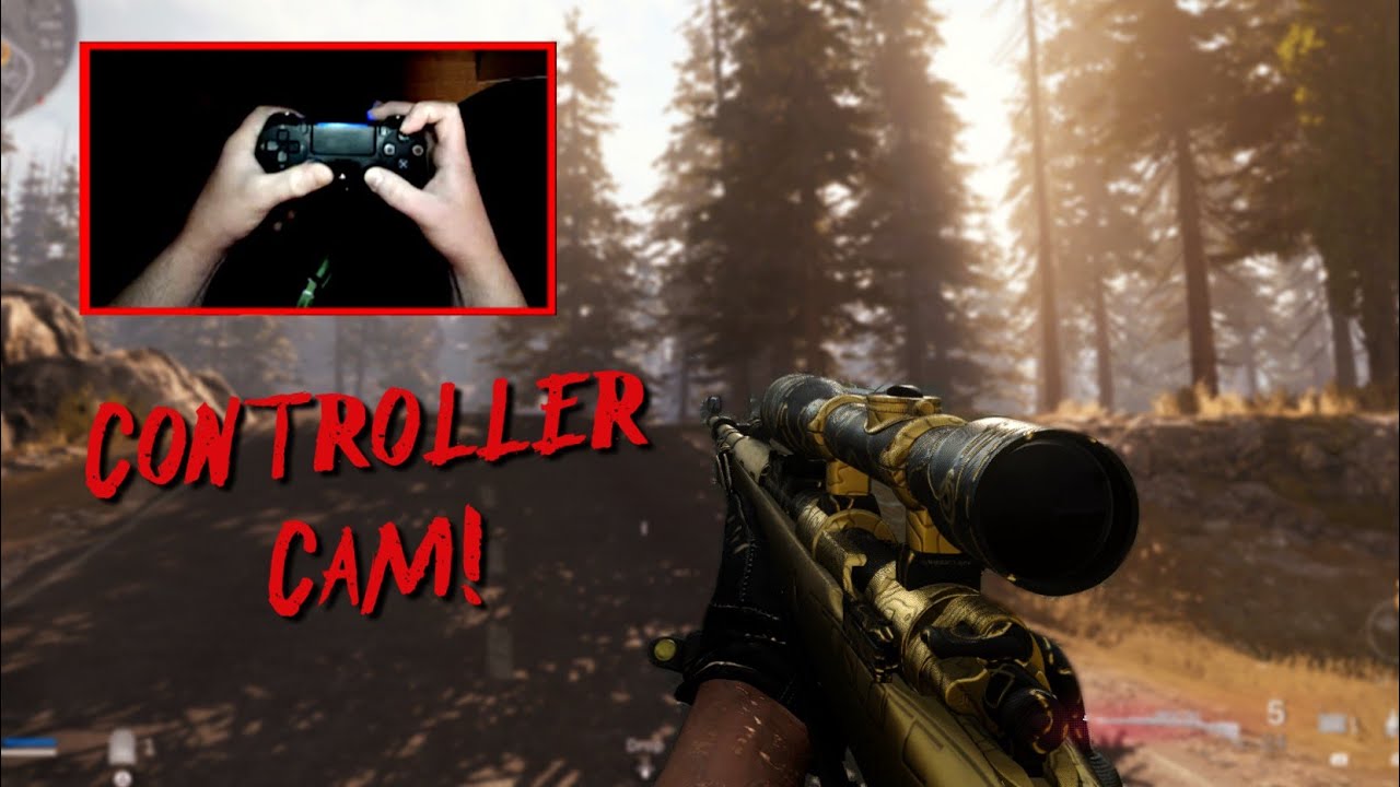 CoD WARZONE with CLAWCAM! | PS4 controller handcam - YouTube