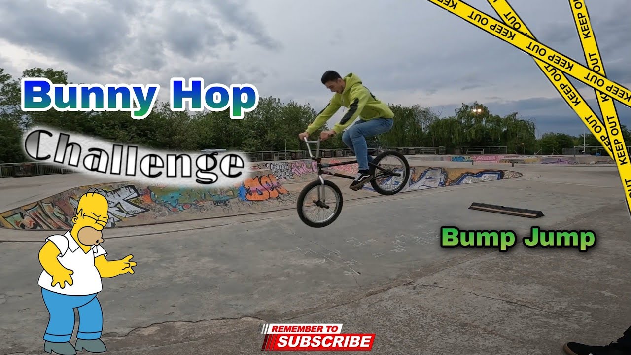 Bump Jump Bunny Hop Challenge! - YouTube