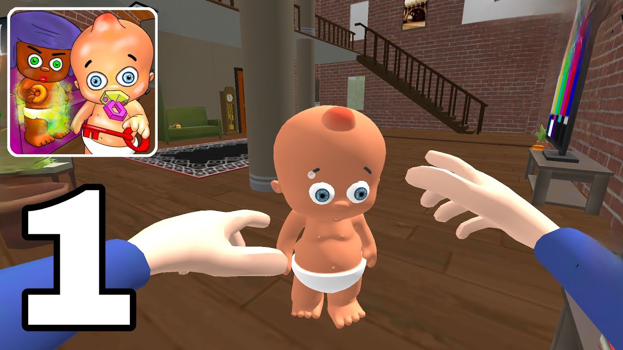 Baby Neighbor Siblings Gameplay Level 1 To 5 - YouTube