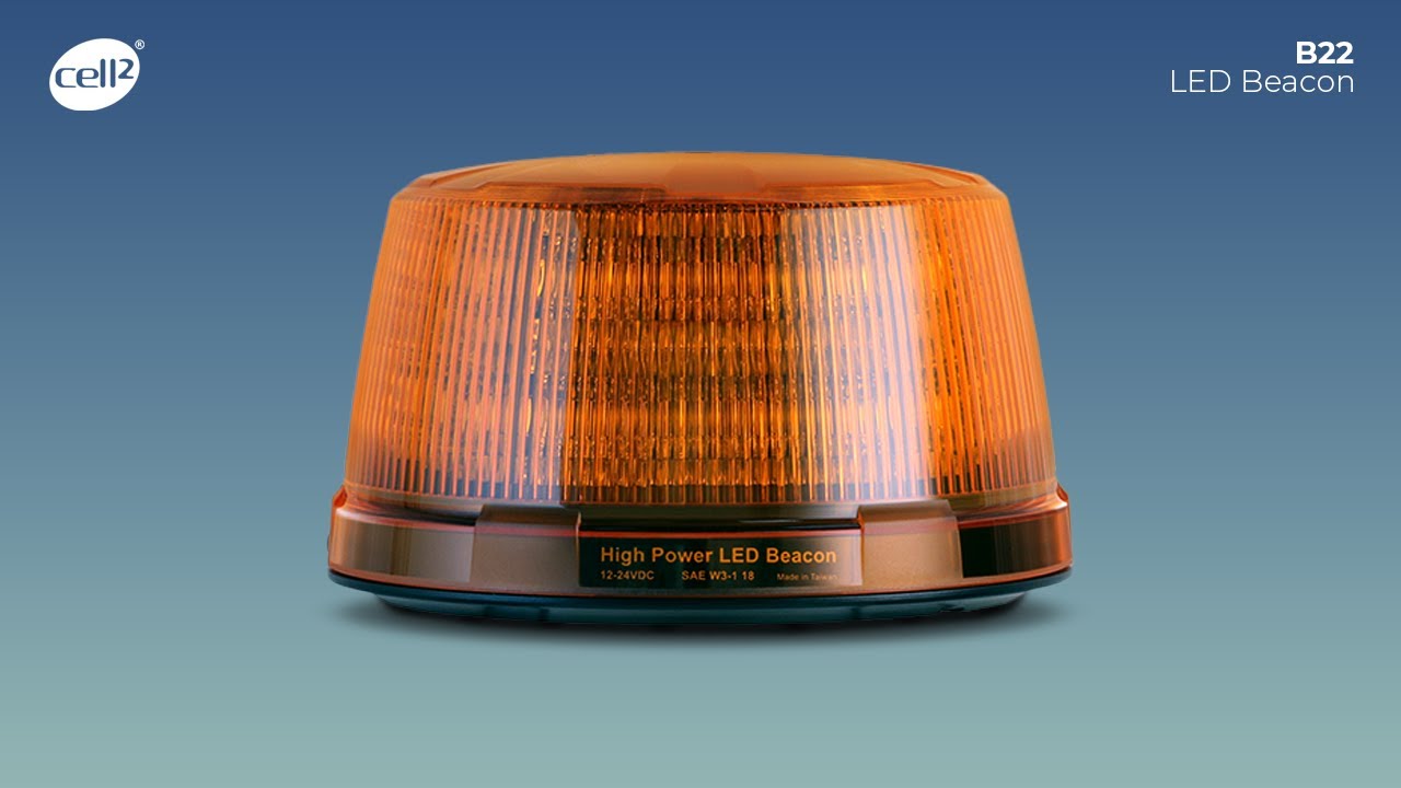 B19 LED Beacon - Superior Performance, Heavy Duty Warning Beacon ...