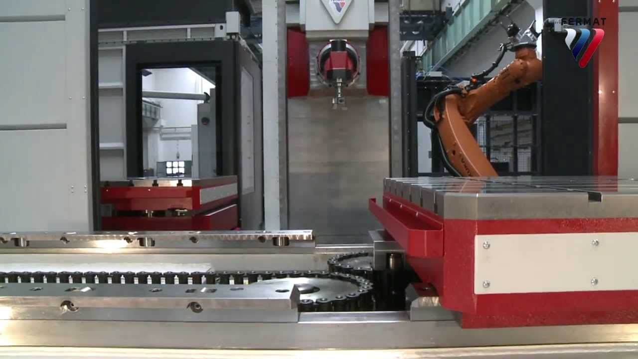 FERMAT Universal Milling Machine FGU RT CNC - Operation DEMO - YouTube