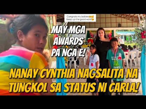 NANAY CYNTHIA NAGSALITA NA TUNGKOL SA TOTOONG STATUS NI CARLA TOPULAR SA ESKWELAHAN! #KalingapRab
