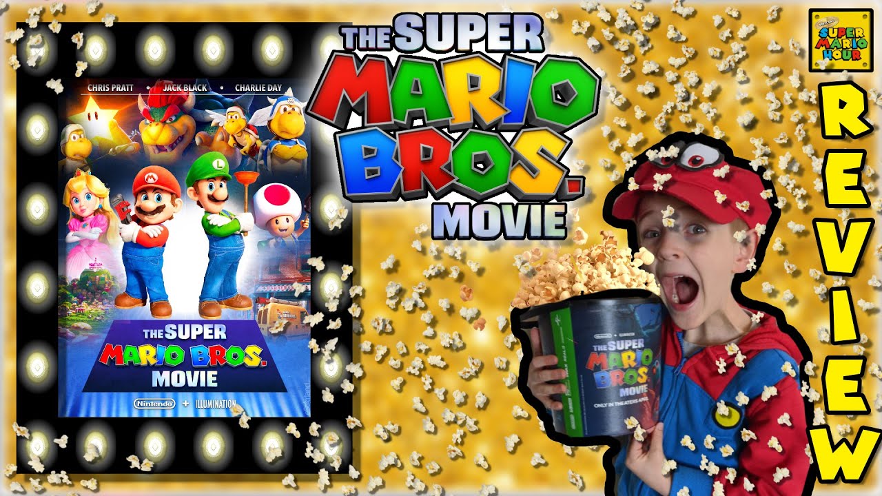 SUPER MARIO BROS. MOVIE REVIEW! The Mario KID breaks down the new MARIO ...
