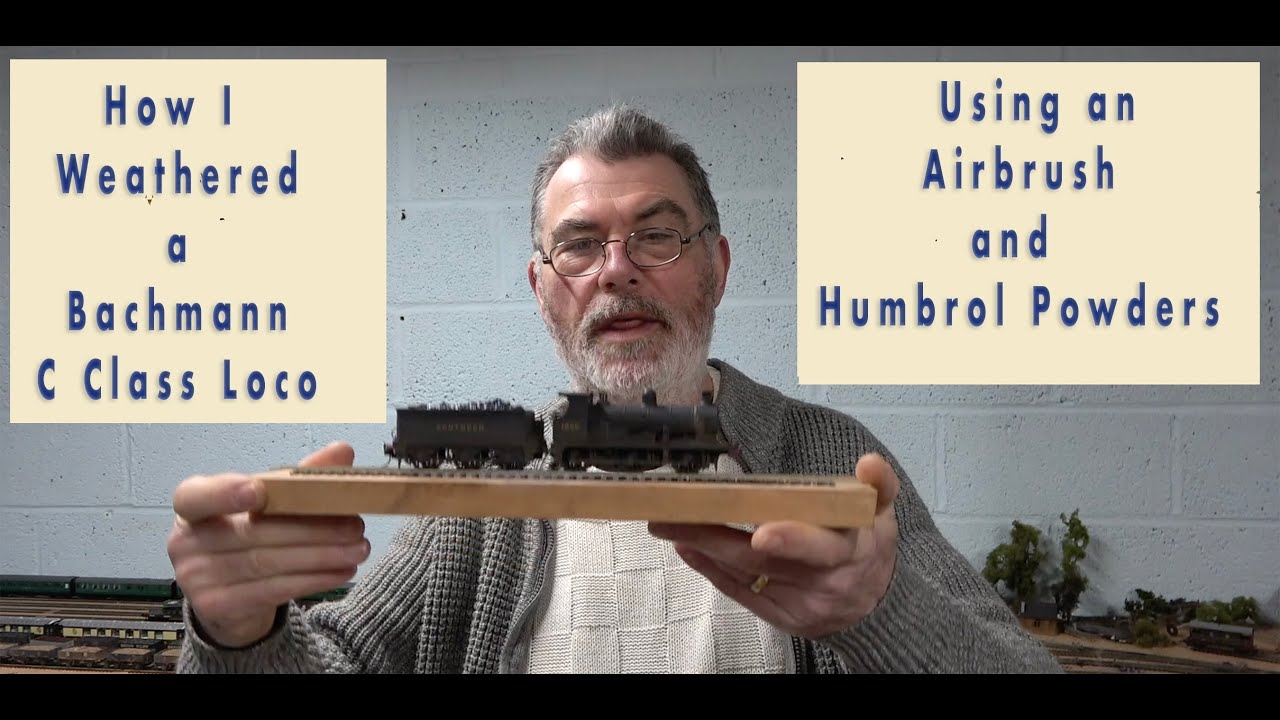48. How I weathered a Bachmann C Class Locomotive # 1256 - Using an ...