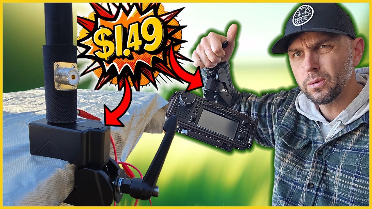 Super Clamp For Ham Radio! Antenna and Radio Mount - YouTube