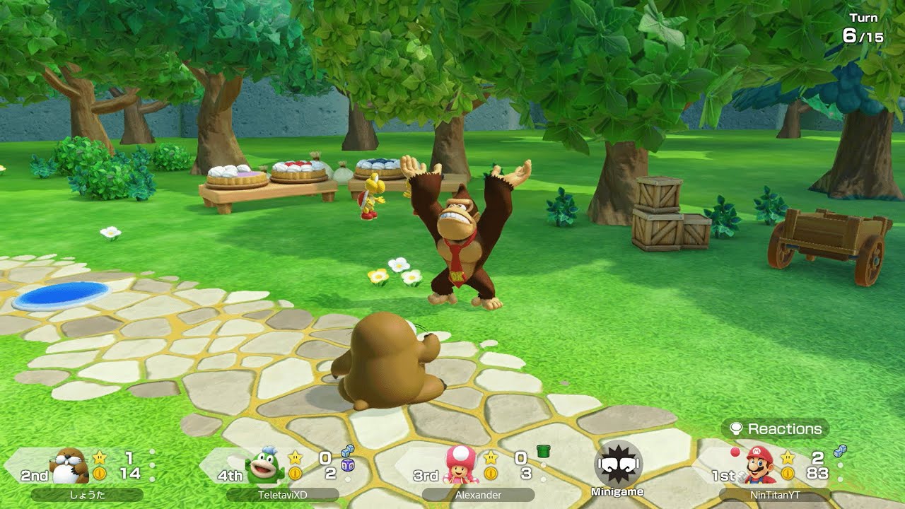 Super Mario Party Jamboree - Mario vs Spike vs Toadette vs Monty Mole ...