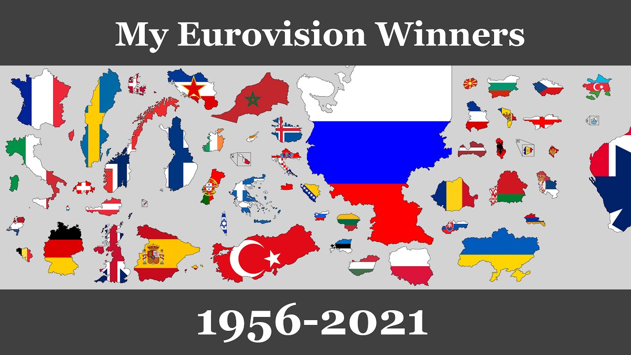 My Eurovision Winners (1956-2021) - YouTube