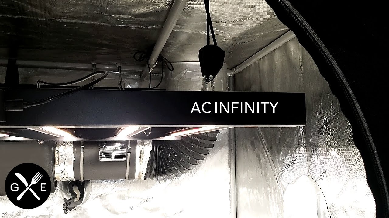 AC Infinity IONFRAME EVO6 500W LED Grow Light Unboxing & Setup - The ...