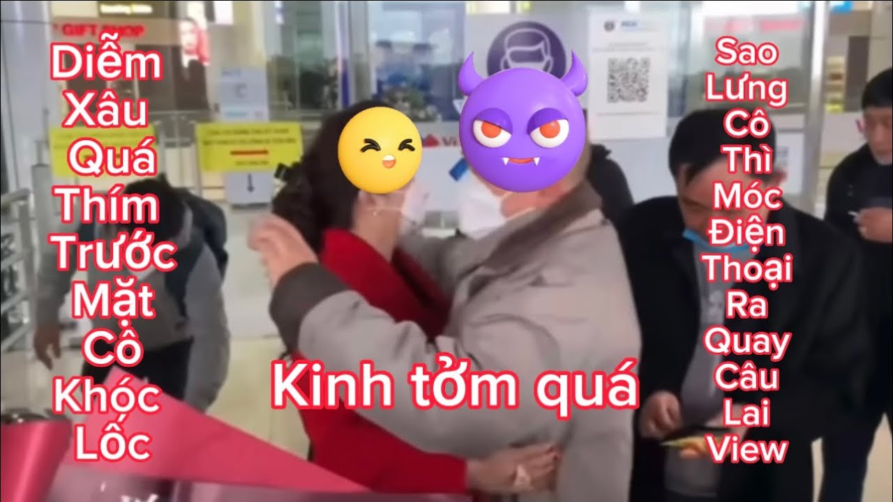 Diễm xâu quá thím ơi trước mặt cô khóc lóc ,phía sao cần điện thoại ...