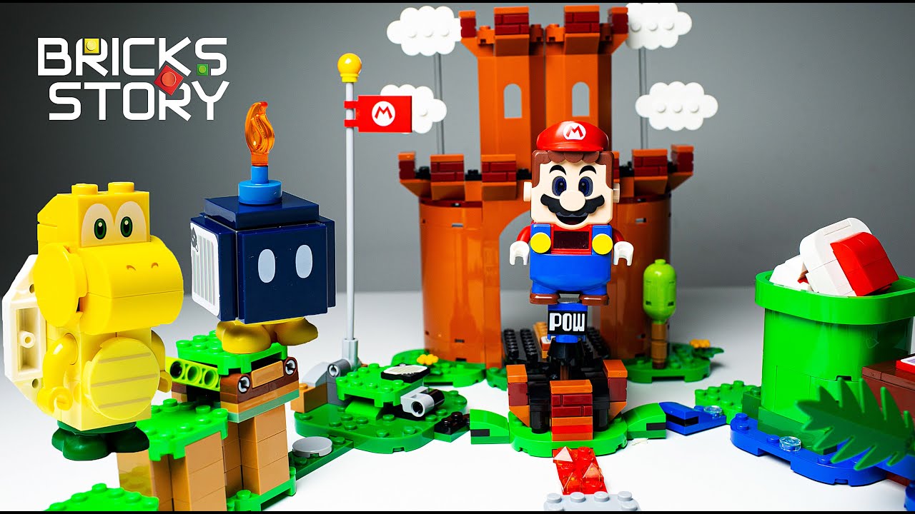 Lego review. Lego Super Mario 71362 Guarded Fortress Expansion Set ...