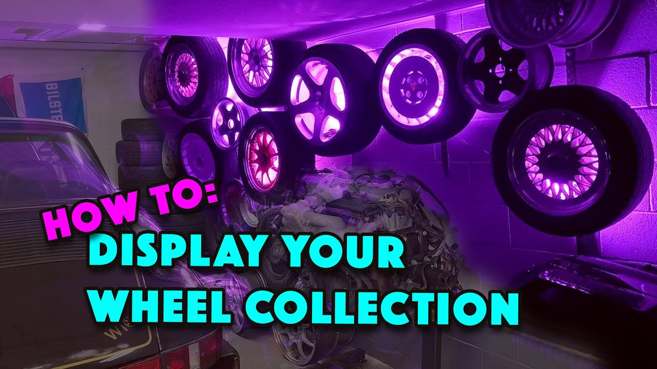 How to show off your wheel collection: Wheel Wall Racking System - YouTube
