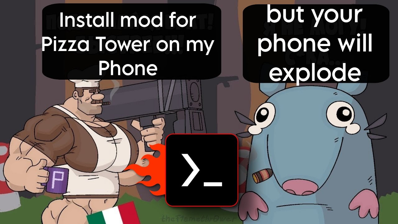 Installing Mods on Pizza Tower In Termux Box (Mobile) - YouTube