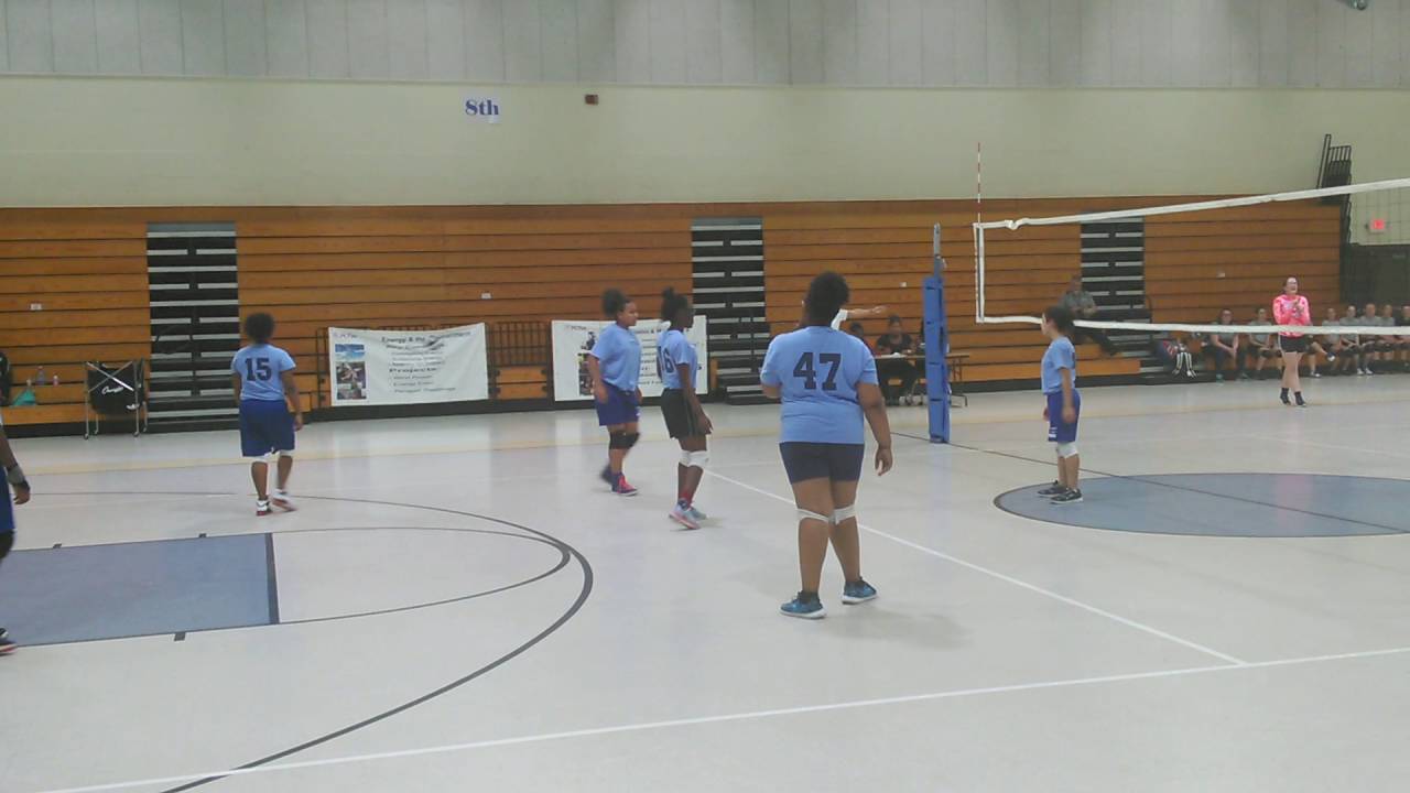 Burns Middle School volleyball vs volleyball vs. Young Magnet School ...