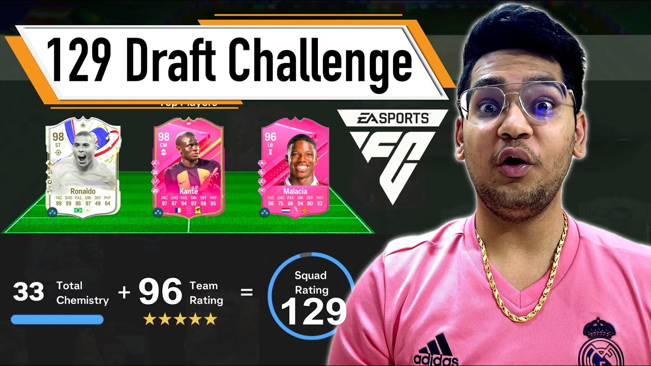 Amazing 129 FUT Draft Challenge - EAFC 24 - YouTube