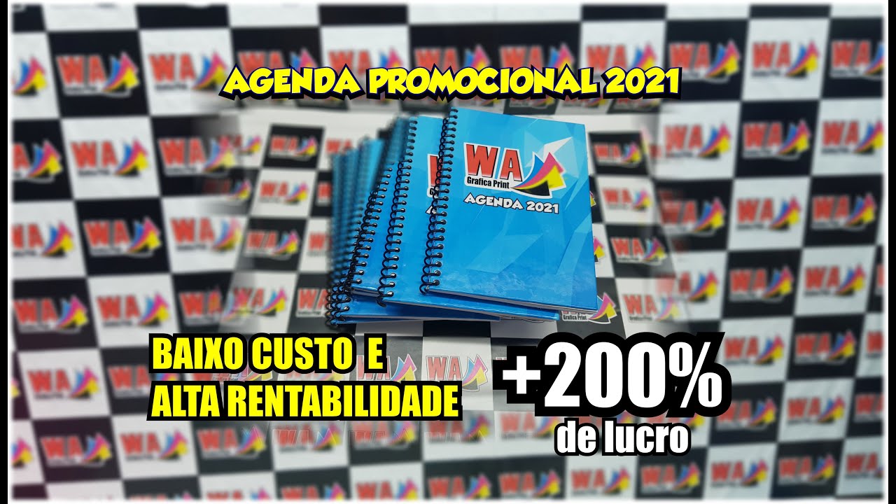 COMO CONFECCIONAR AGENDA PROMOCIONAL 2021(BAIXO CUSTO E ALTA ...