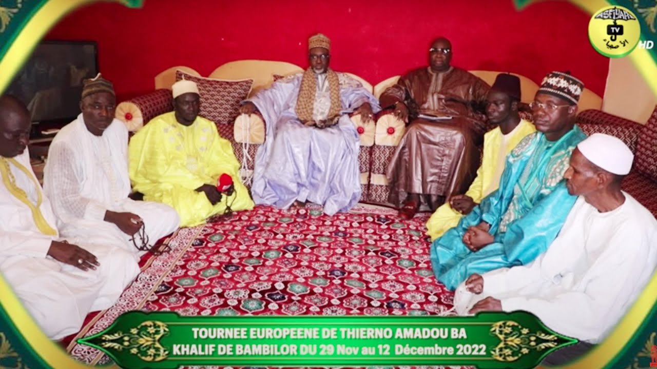 Bande Annonce Tournée Européenne de Thierno Amadou Ba Khalif Général de ...