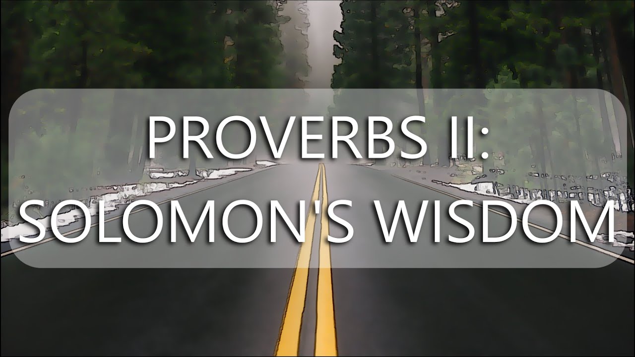 Solomon's Wisdom II (Proverbs 2): Soaking Worship & Words - YouTube