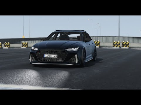 Recreation of the 300 km/h Rs6 crash in highway. - YouTube