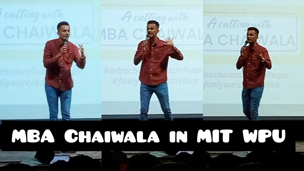 MBA CHAIWALA IN | MIT WPU | MOTIVATION FOR SUCCESS @Prafull_billore ...