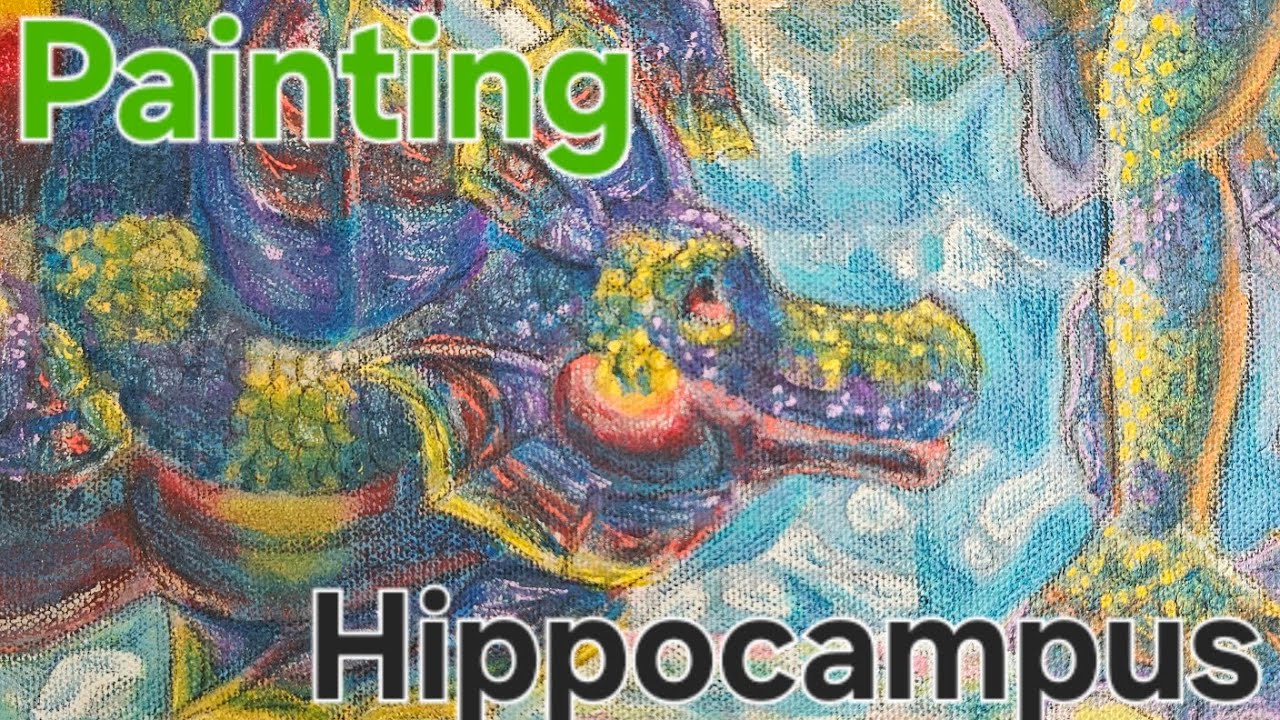 Painting- Sunrise and Sunset Hippocampus - YouTube