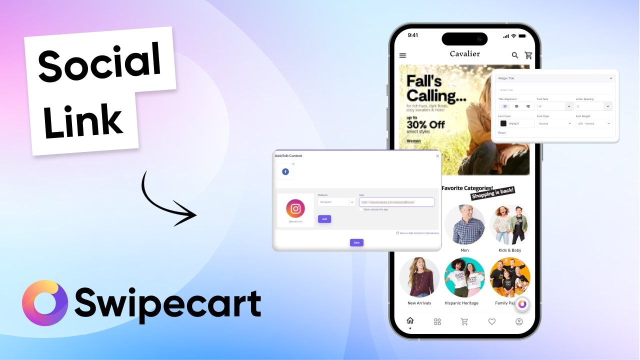 Do you want to know how to add your social media links in your app ...