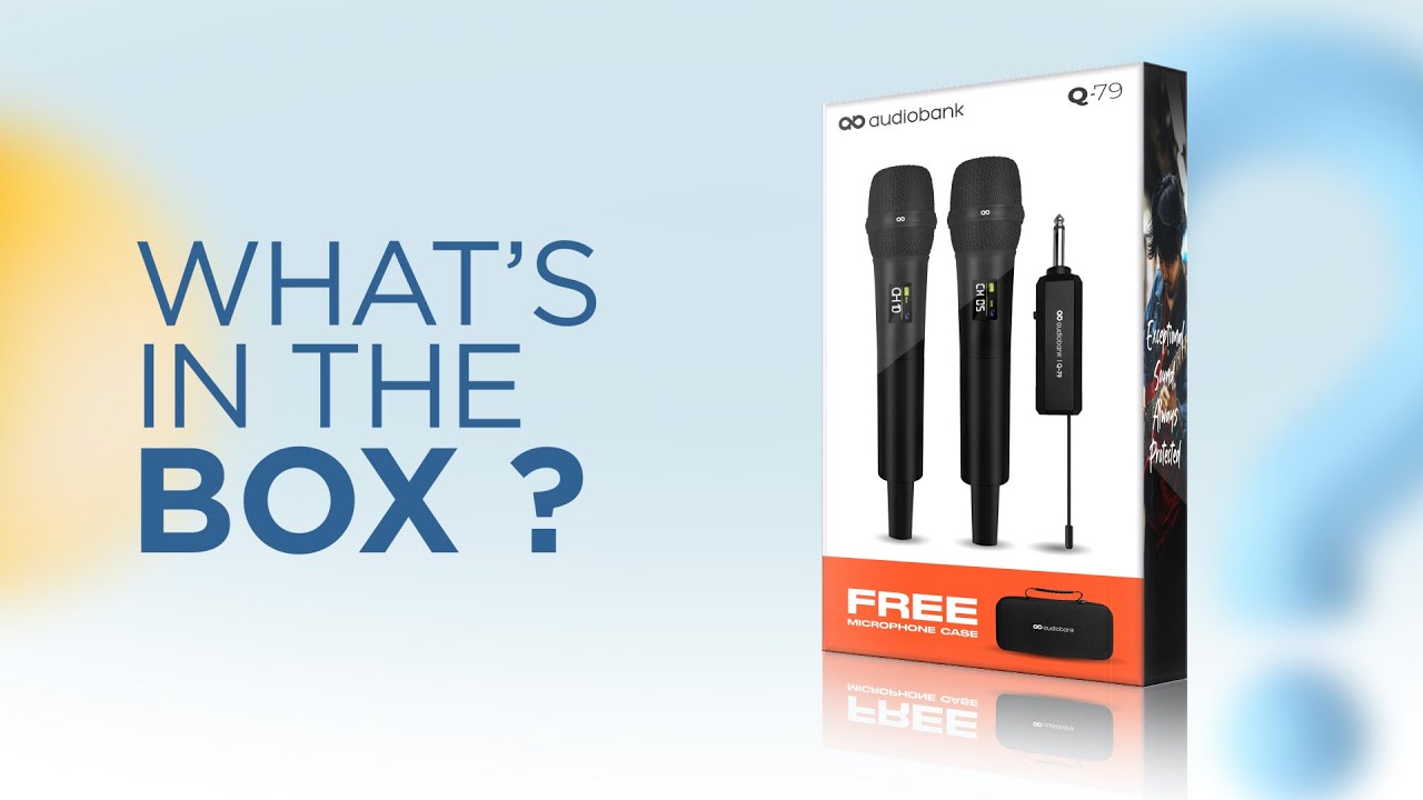 All New Audiobank Microphone Q-79 - YouTube