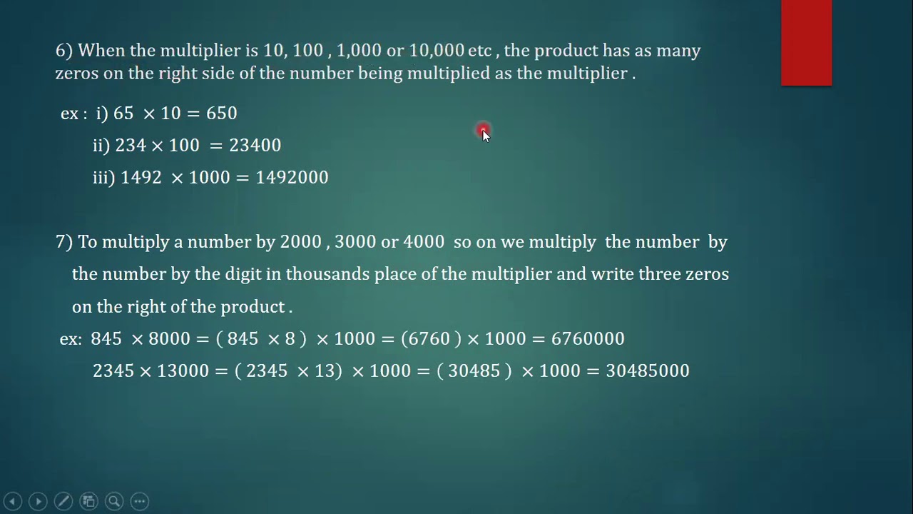 Multiplication of large numbers - YouTube