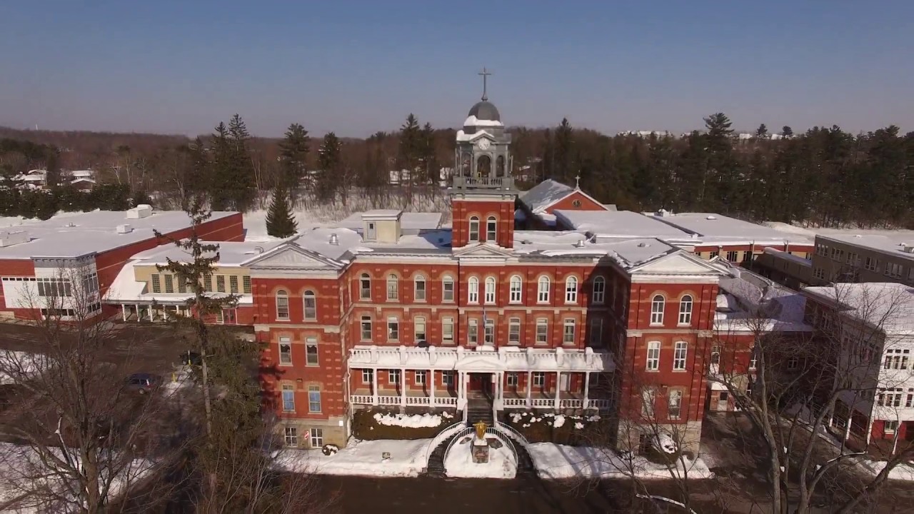 Paysages d'hiver du Collège St-Alexandre à Gatineau dans l'Outaouais ...