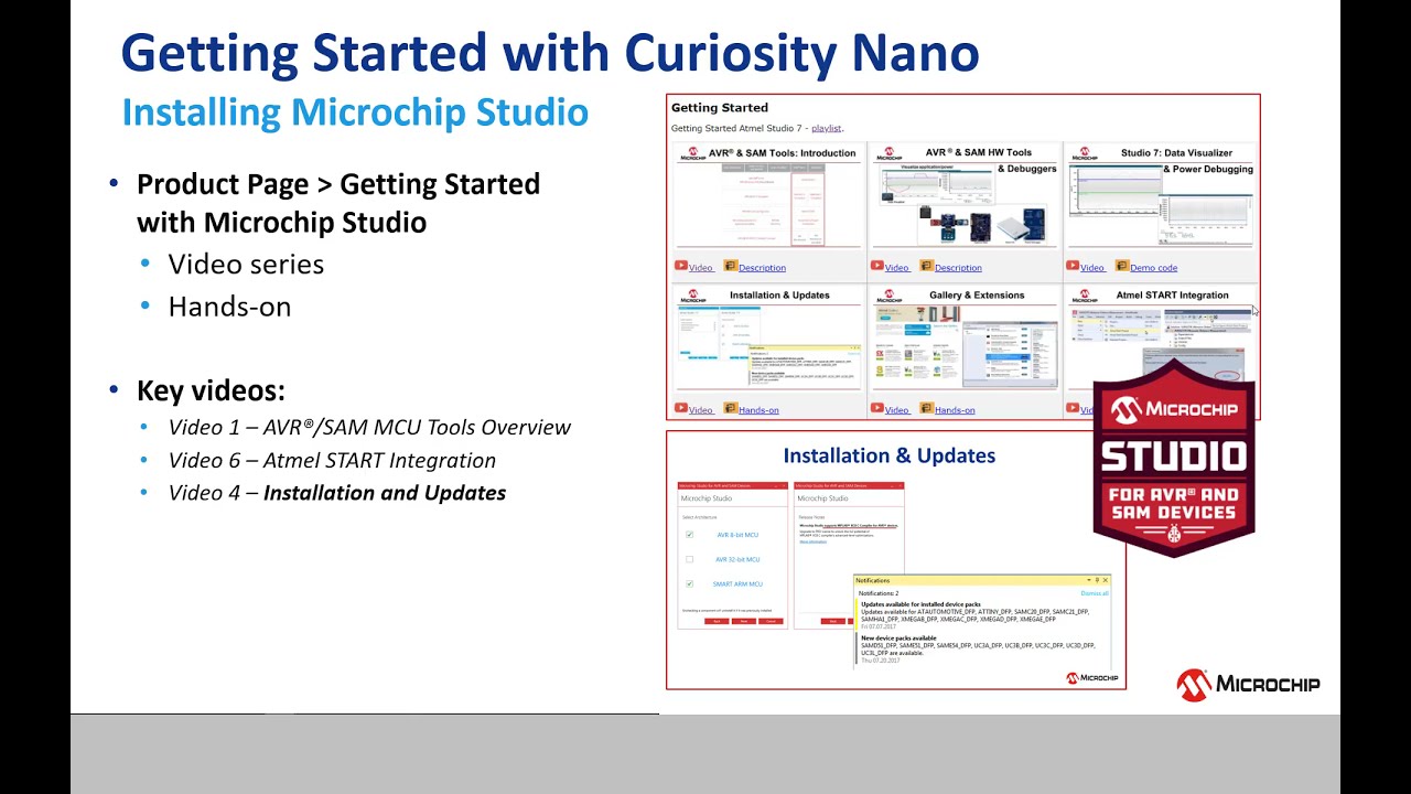 Curiosity Nanoの使い方: Microchip Studio - YouTube