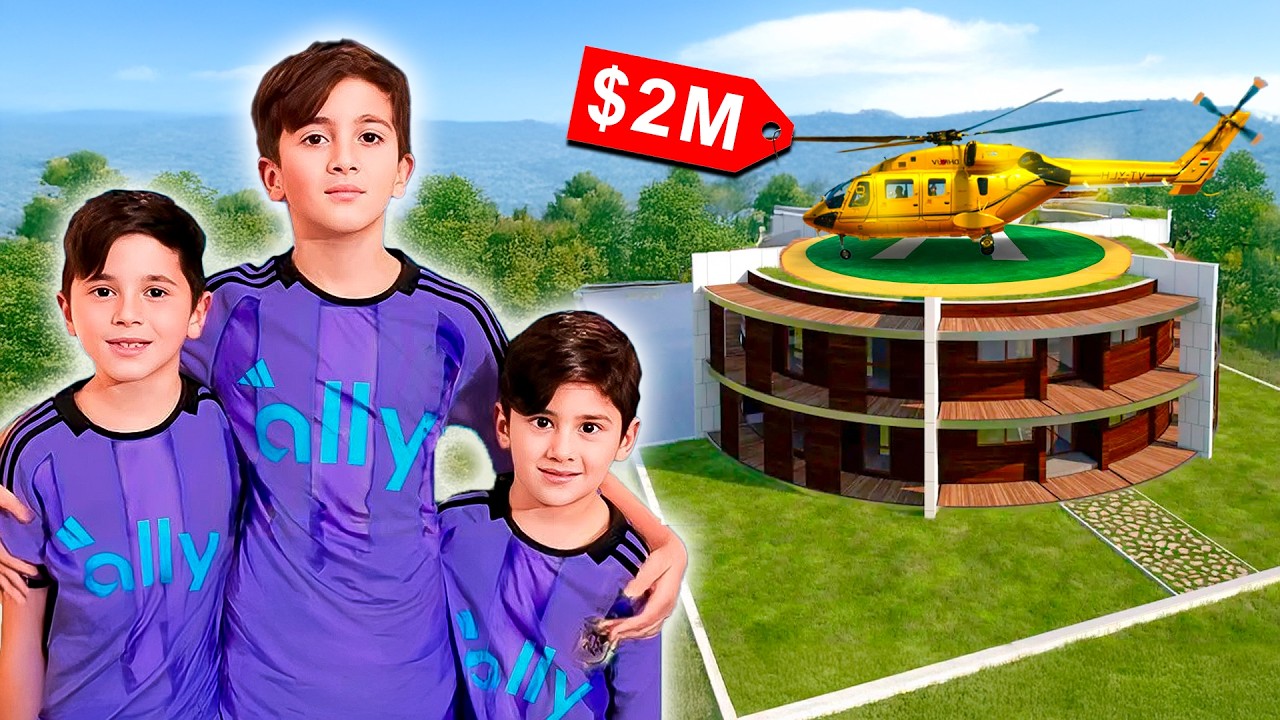 Inside Messi's Kids Luxury Life! - YouTube