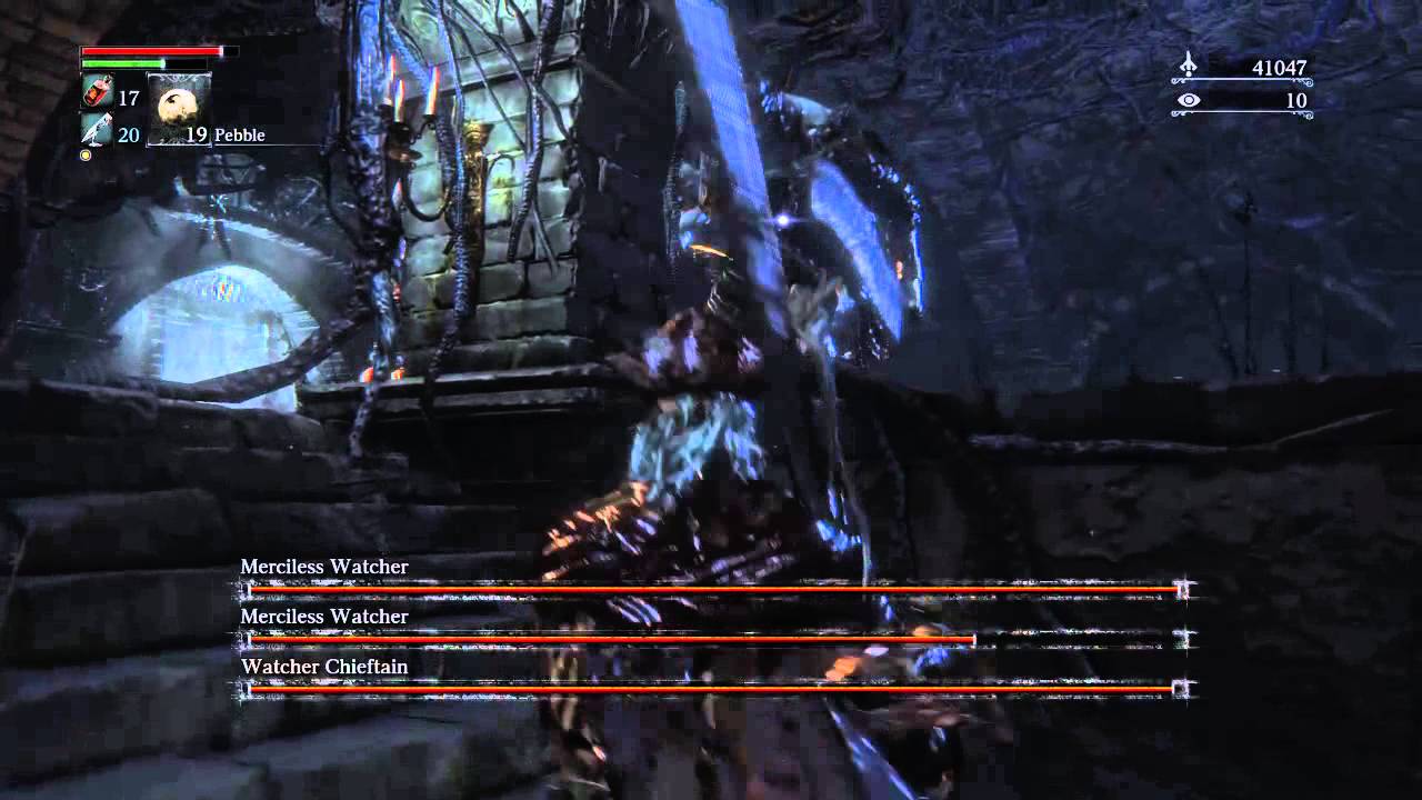 Bloodborne Boss Run Part 05 The Three Watchers - YouTube