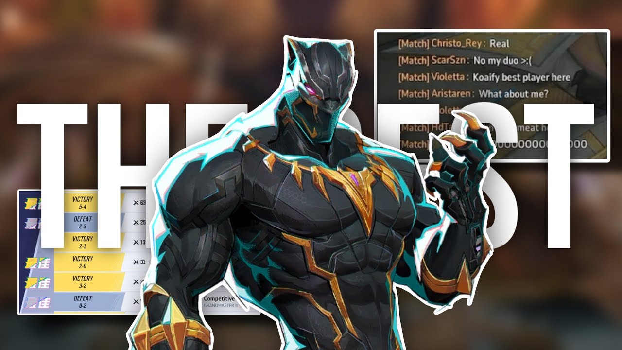 How the BEST Console Black Panther DOMINATES Top 500 lobbies…. - YouTube