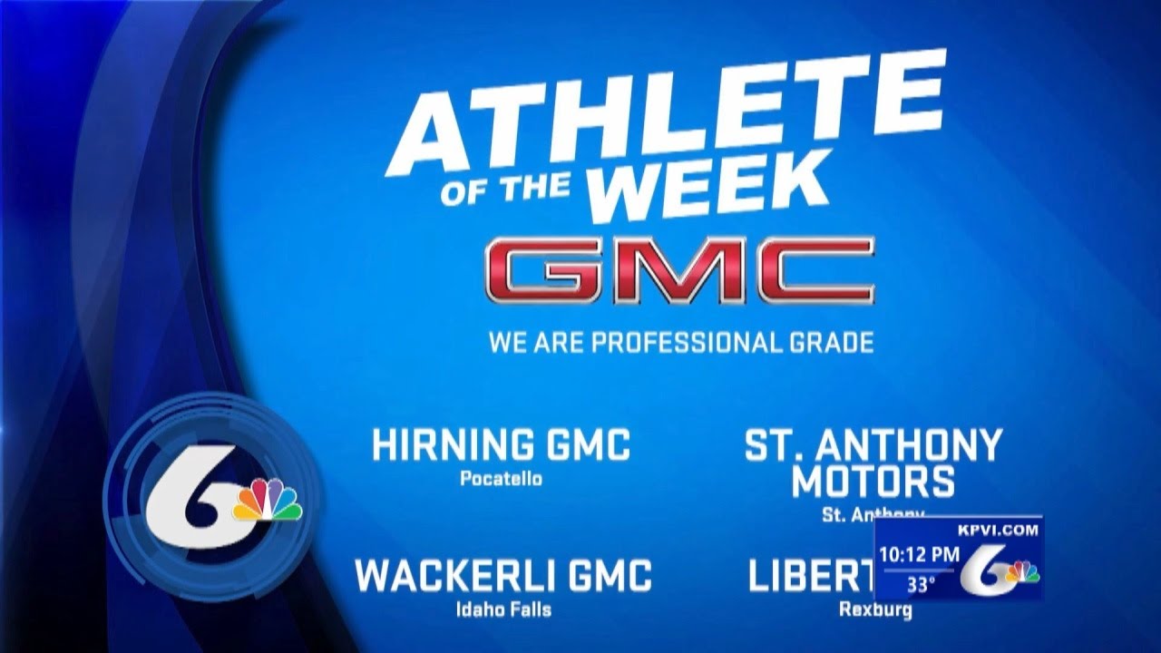 KPVI East Idaho GMC Dealers Athlete of the Week - Marcus Coombs - YouTube