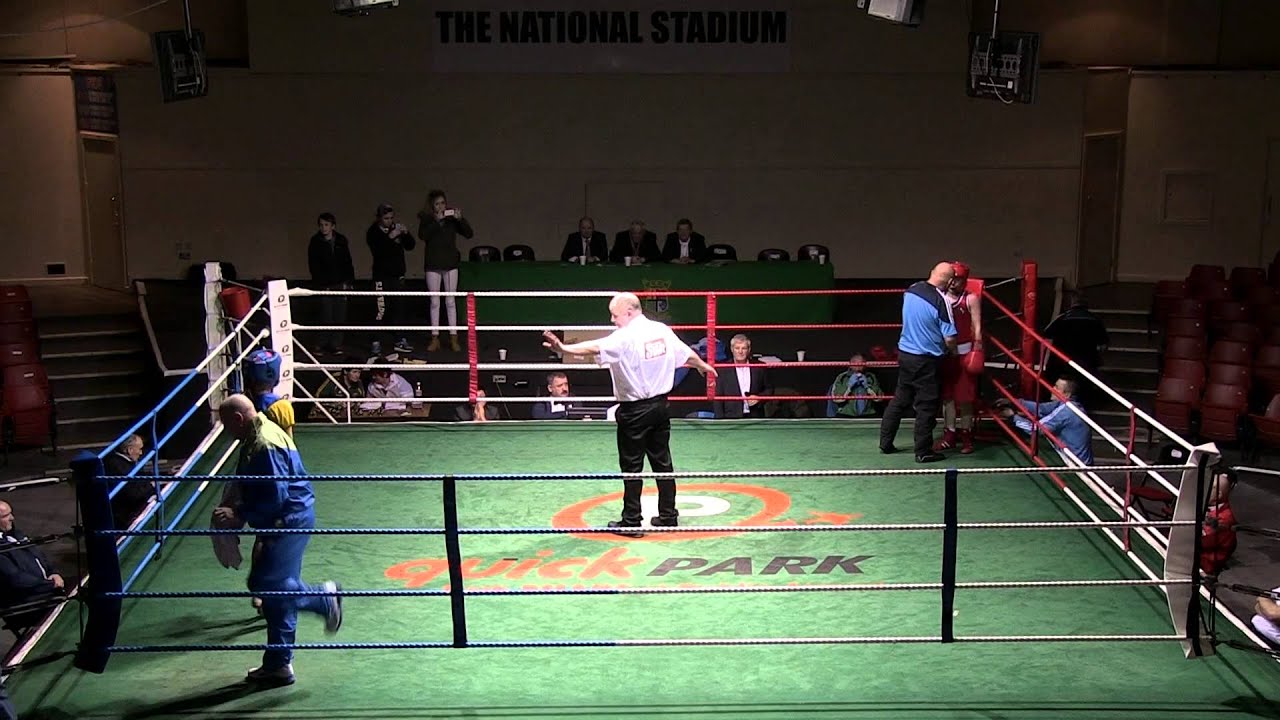 Ireland v Ukraine Elite Women's Boxing Lauren Hogan v Olga Minhenko ...