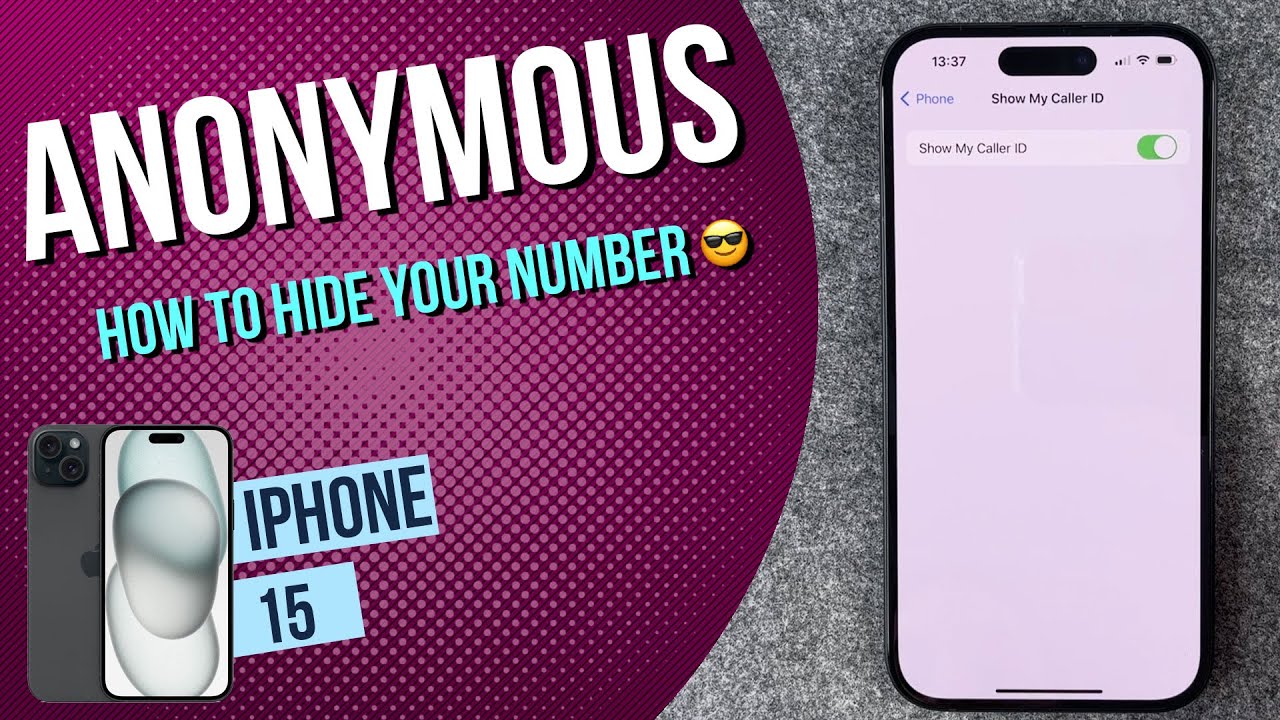 IPhone 15 - How to hide your Phone number • 📱 • 👤 • 📞 • Tutorial - YouTube