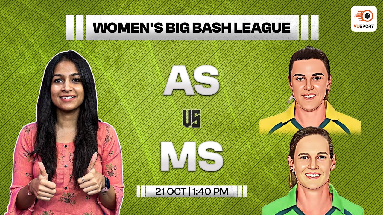 AS W vs MS W Dream11 Prediction | Women's Big Bash League T20 | AS W vs ...
