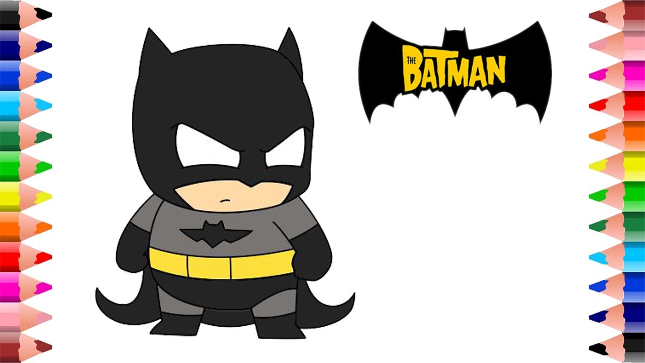 Batman Drawing In Pencil Chibi