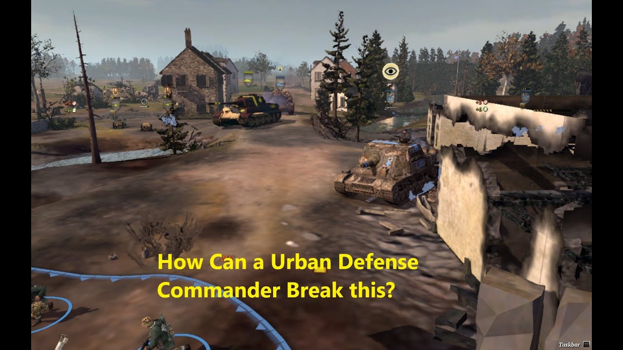 How to Out-Urban Defense Urban Defense! Company of Heroes 2 MP - YouTube