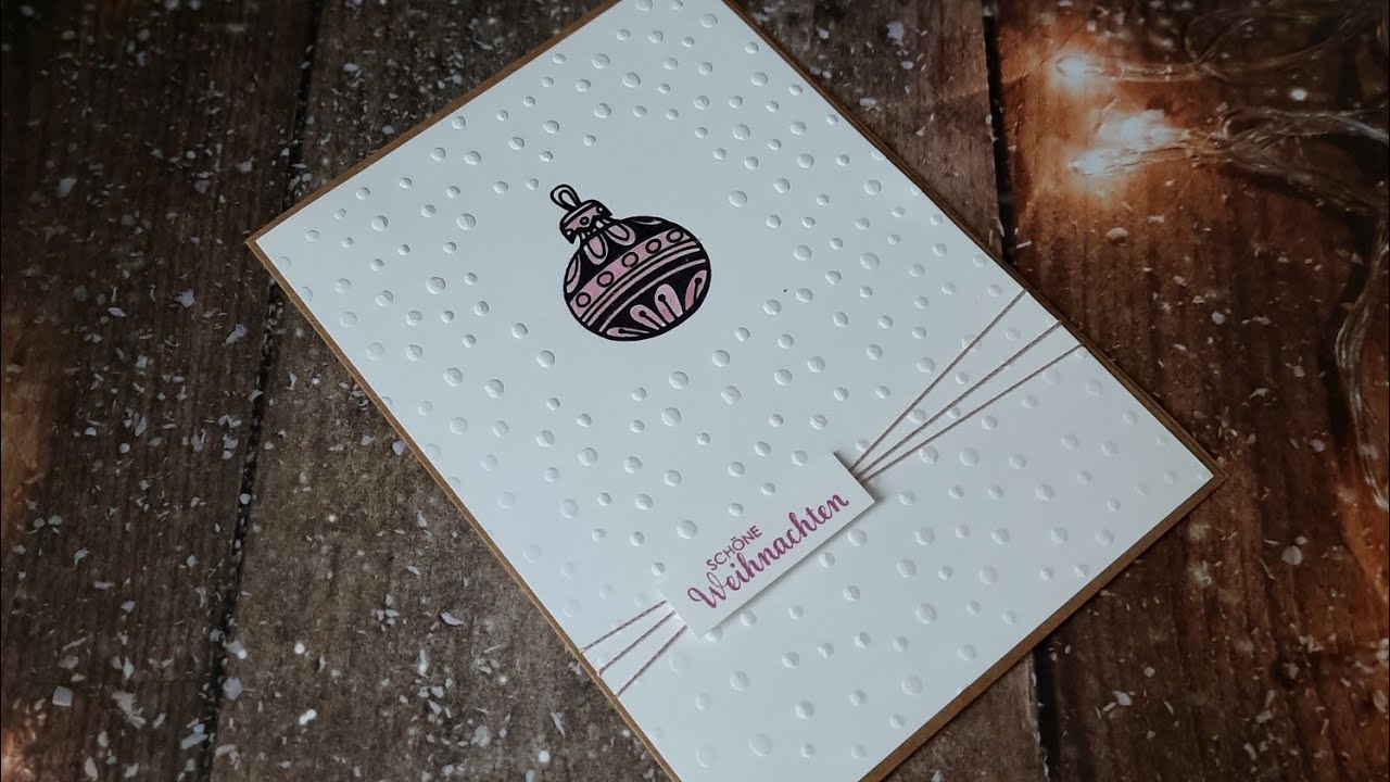 4 Weihnachtskarten basteln, Focus Stempel, Action versus Stampin up ...