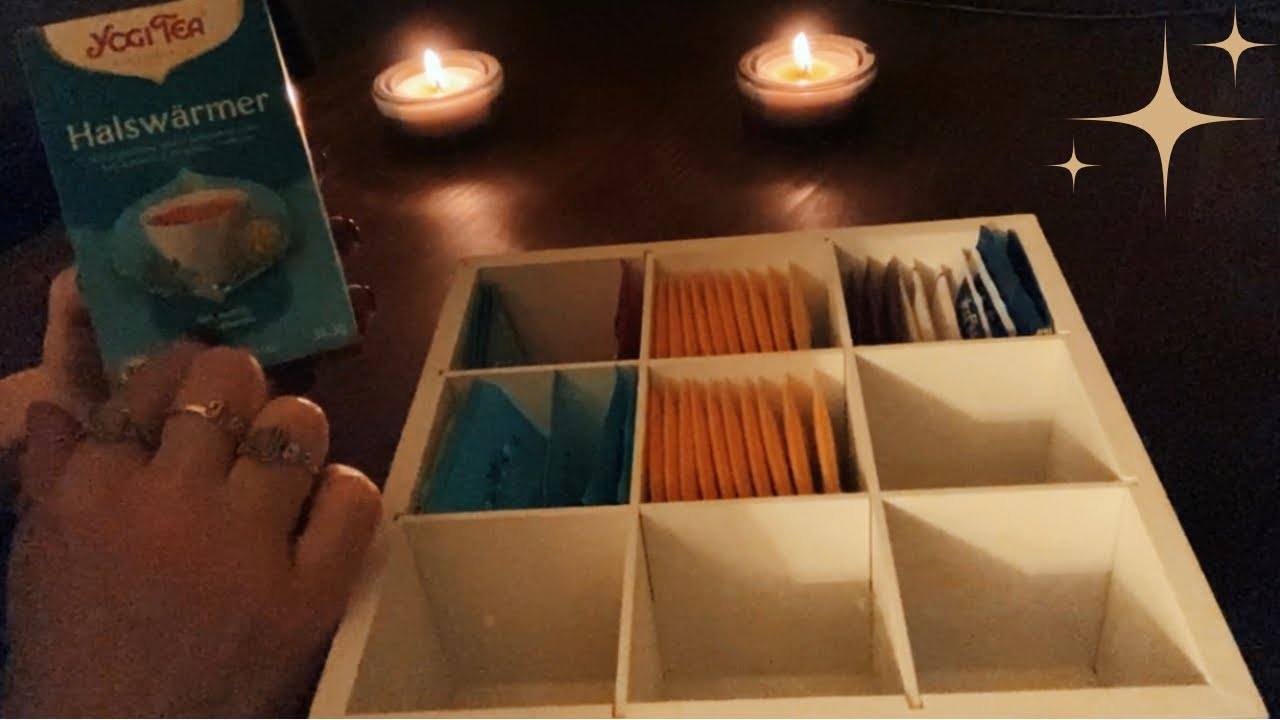 ASMR TEE am knisternden Kaminfeuer organisieren zum Einschlafen und ...