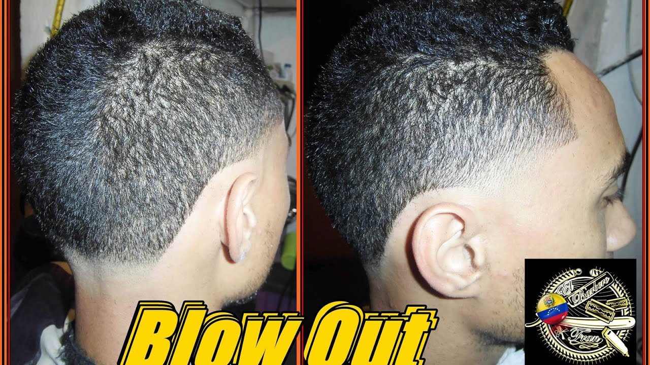 COMO HACER UN BLOW OUT O CORTE MC´GRADY... - YouTube