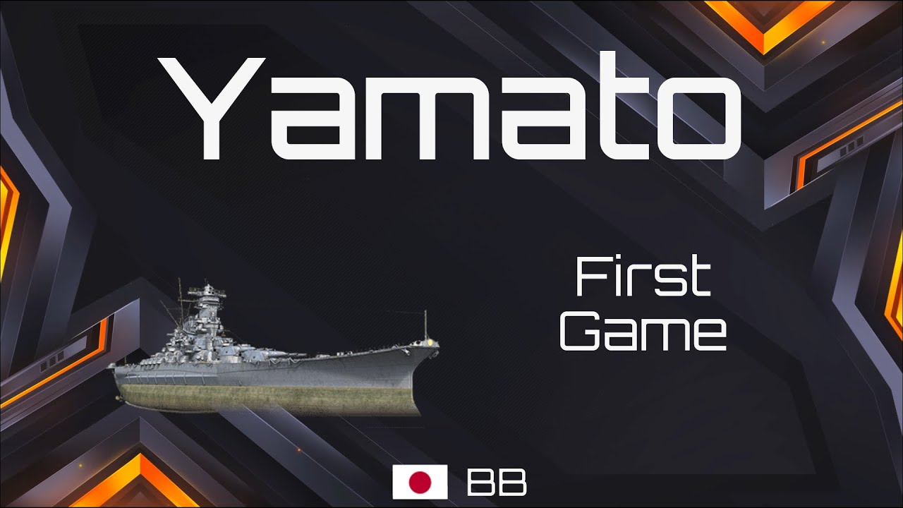IJN Yamato - First Game - YouTube