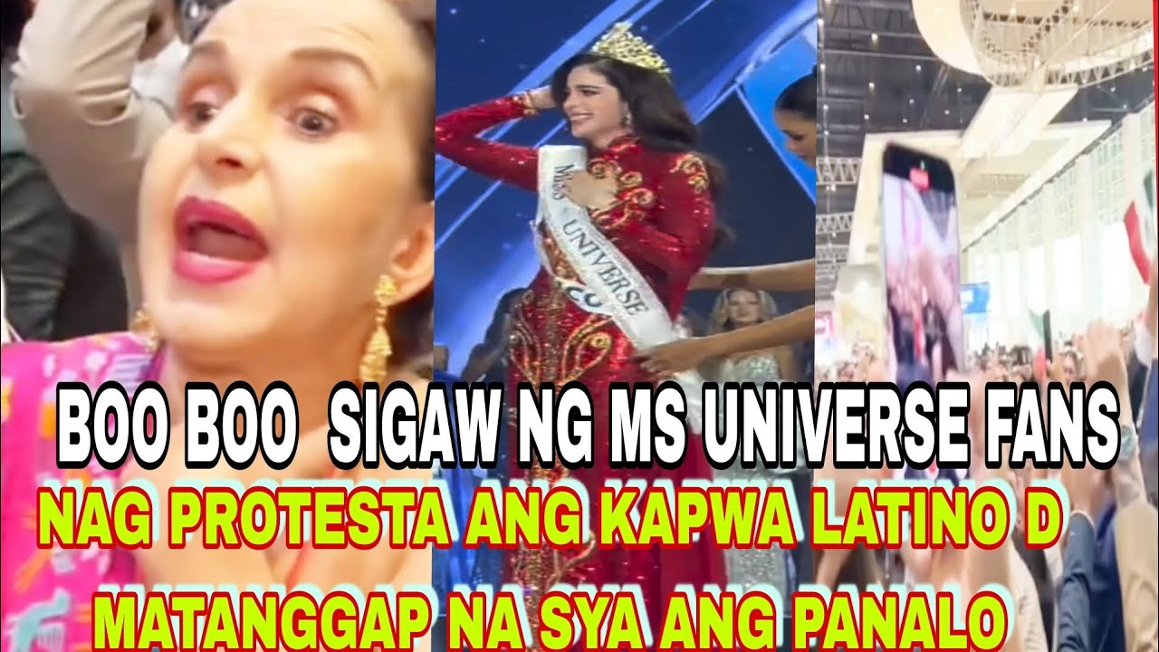MS MEXICO NAGBOO ANG NATANGGAP SA KAPWA LATINO MISS UNIVERSE 2025 - YouTube