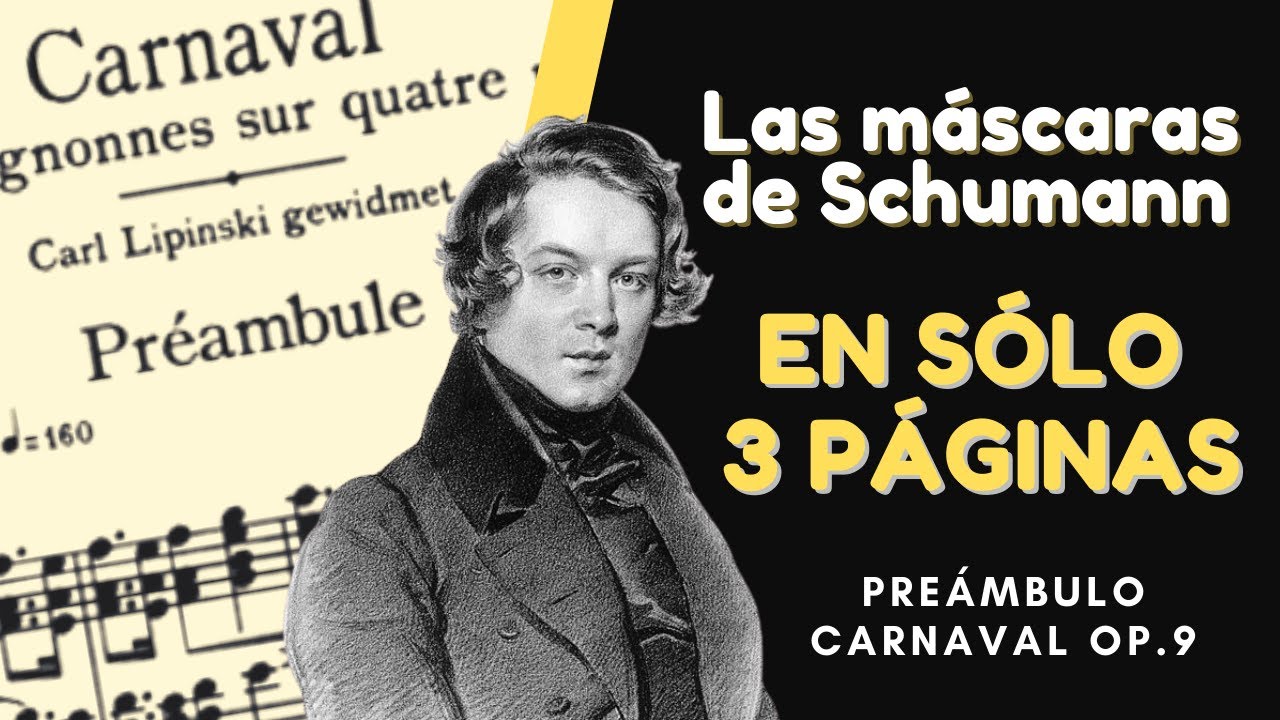 Schumann, Carnaval Op. 9. Préambule ⎪Análisis de Partitura - YouTube