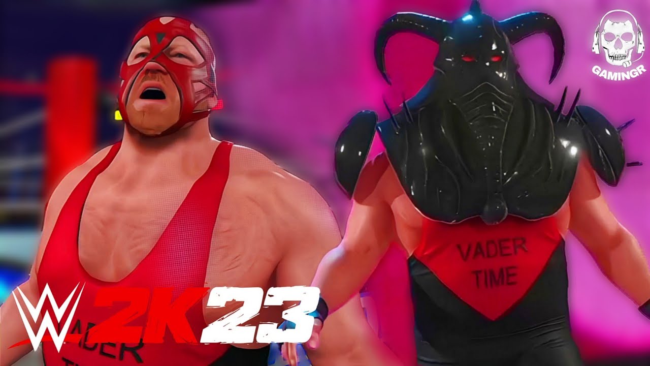 WWE 2K23 Vader Hidden Entrance With Mastodon Helmet | WWE 2K23 CC ...
