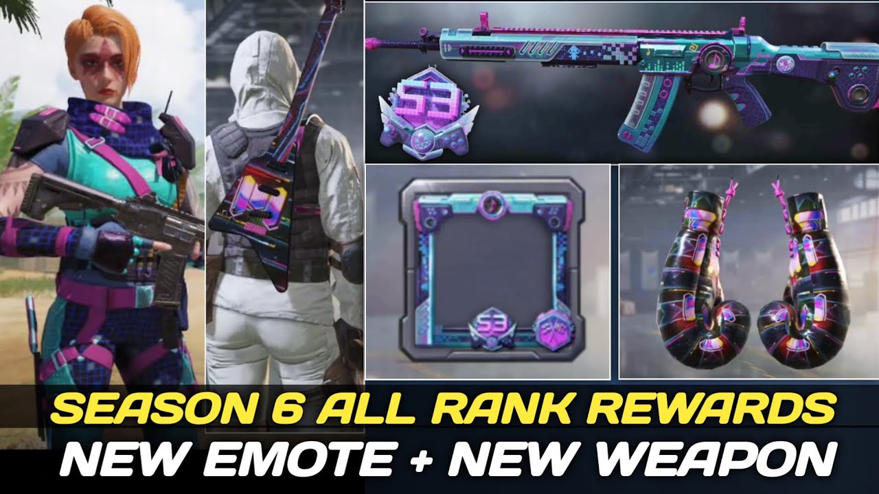 SEASON 6 RANK SERIES 3 ALL NEW FREE REWARDS + FREE DANCING EMOTE + MORE ...