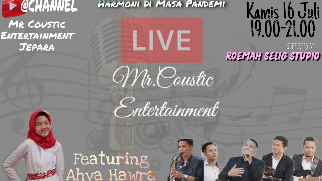 Studio Live Streaming - Harmoni Di Masa Pandemi - YouTube