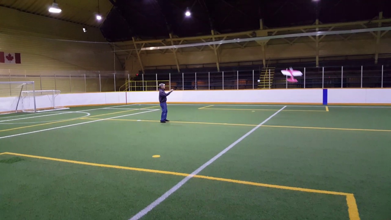 Indoor control line at Syl Apps Arena - YouTube