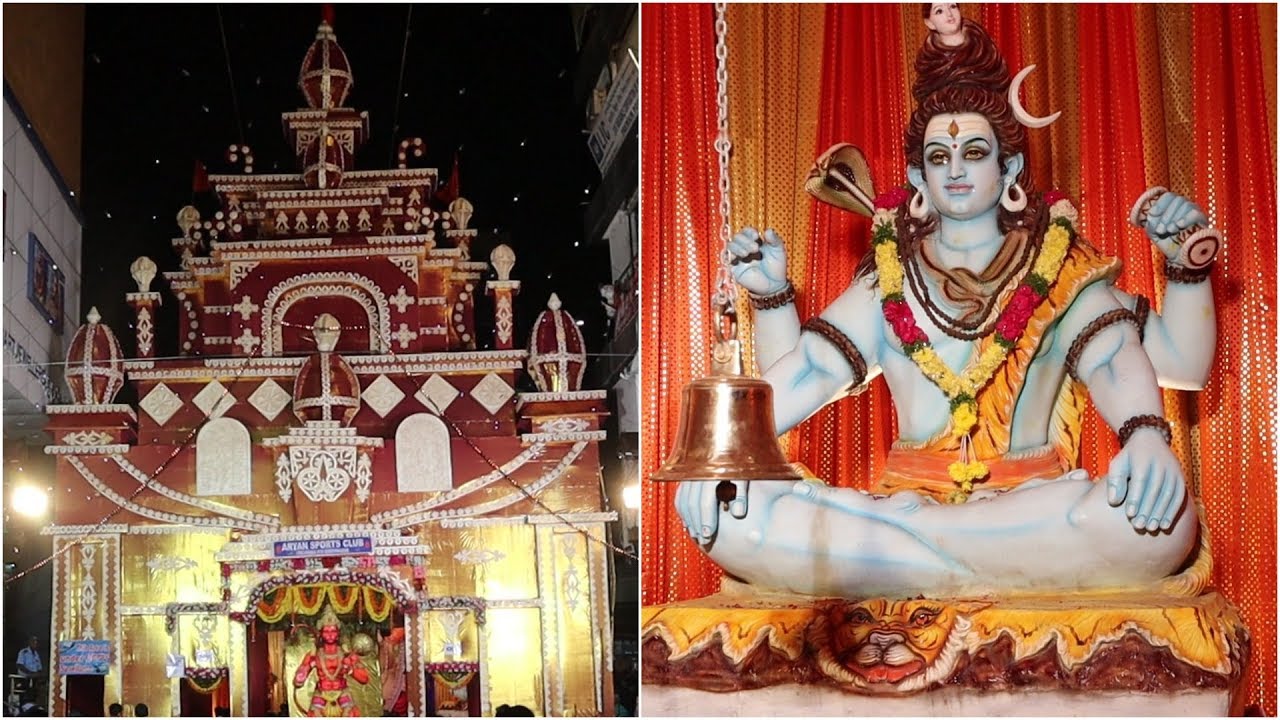 Ganesh Mandapam in Hyderabad 2018 | beautiful ganesh mandapam 2018 ...